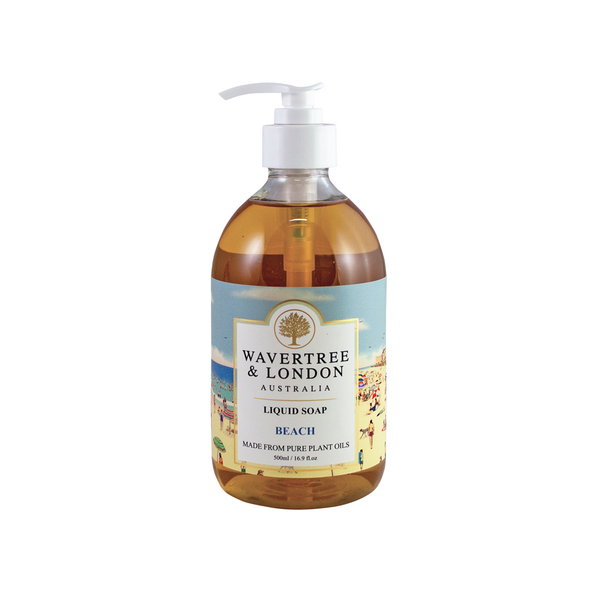 Beach Scented Liquid Hand Soap – Natural, Shea Butter Enriched ...